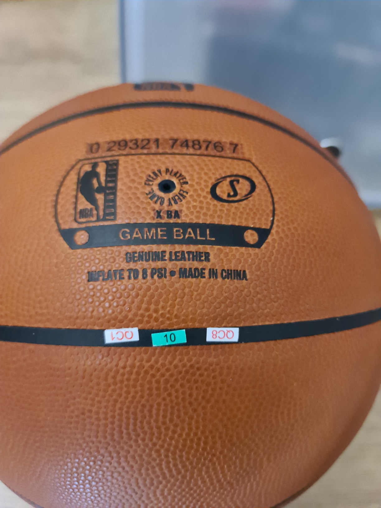 Spalding NBA Official Game Ball Orange, Official NBA size and weight ...