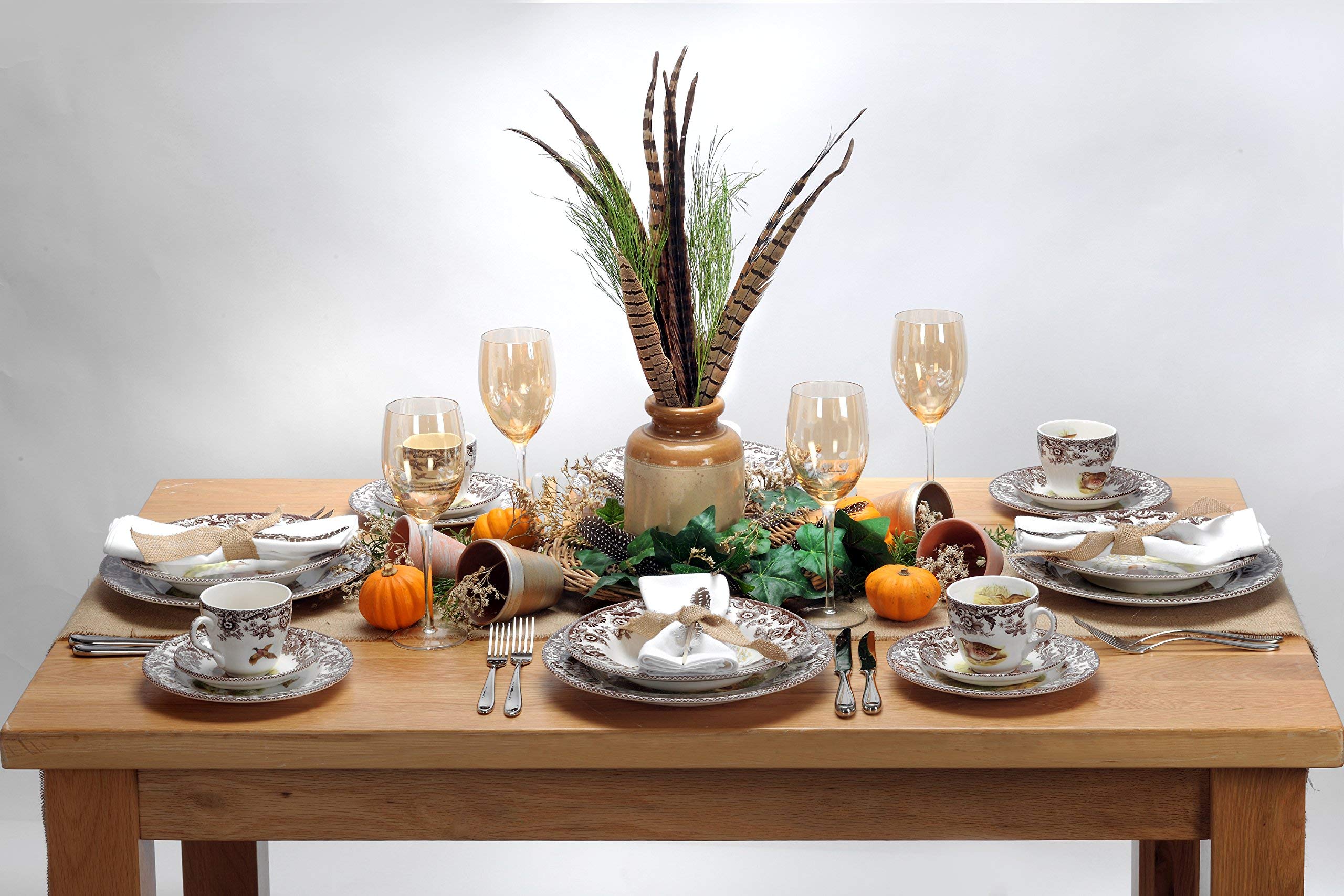 Snapklik.com : Woodland Luncheon Plate, Pheasant Design - 9” Plate For ...