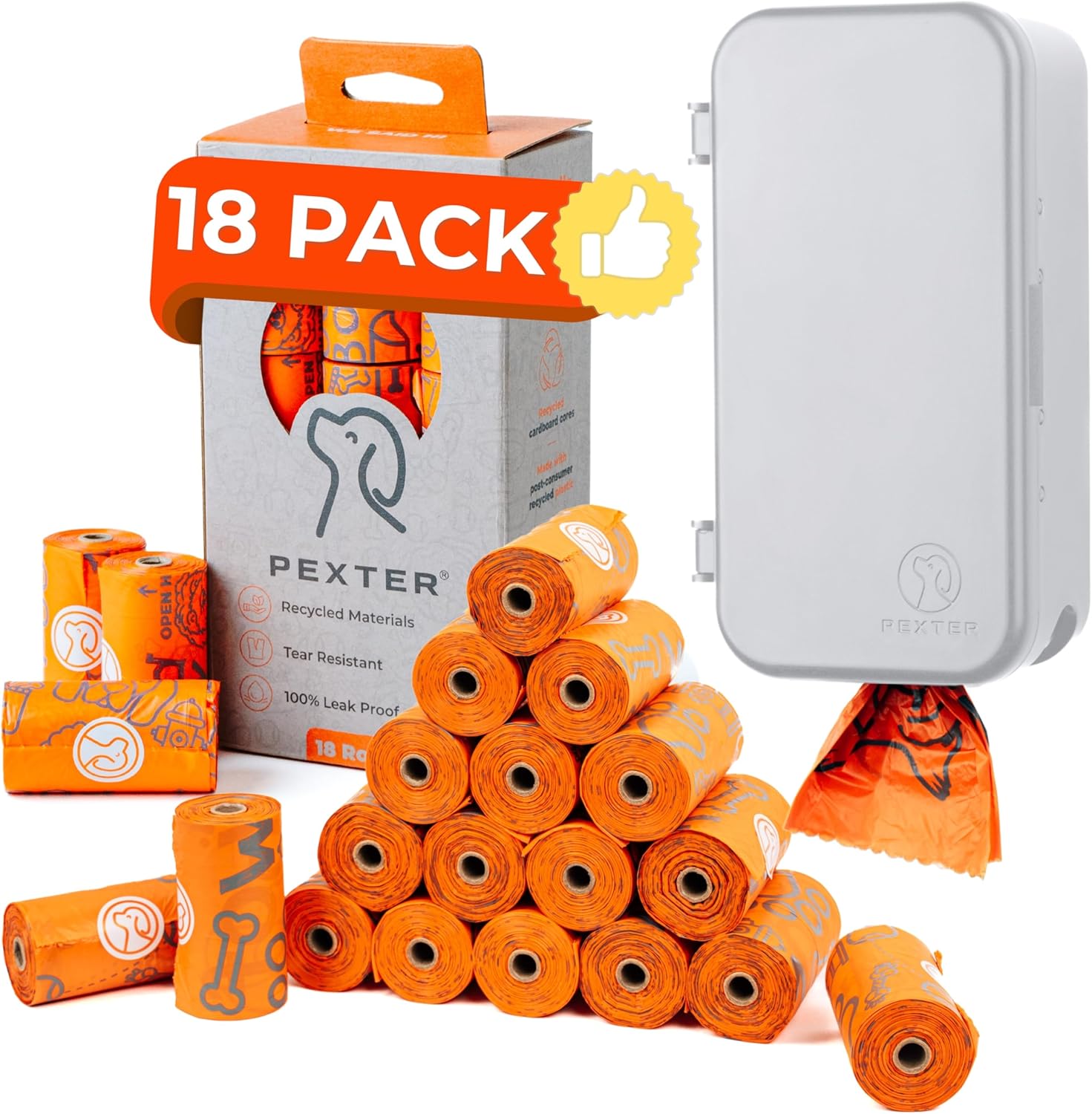 Amazon.com : Dog Poop Bag Dispenser - Outdoor or Indoor Pet Waste Bag ...