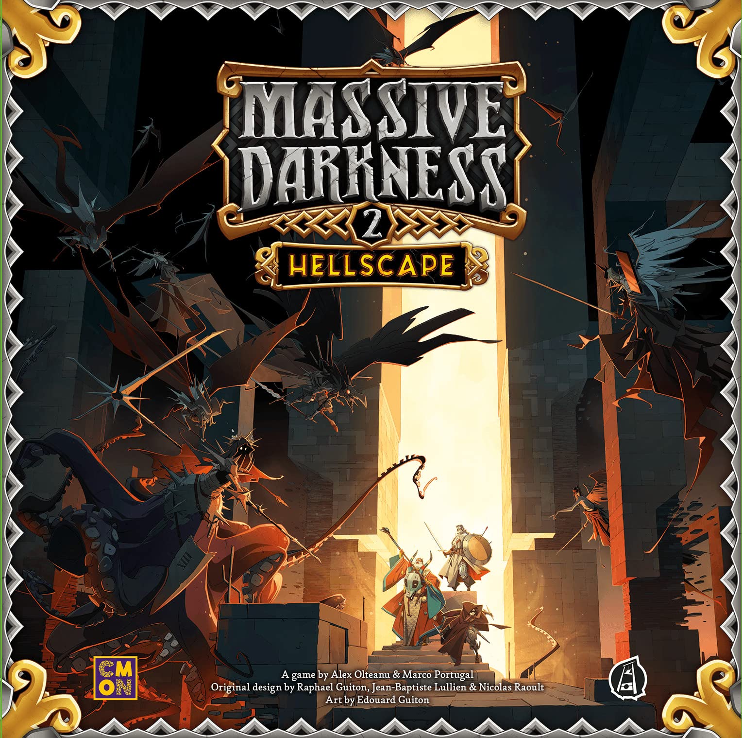 Buy Massive Darkness 2 Hellscape Board Game | Tabletop Miniatures Game ...