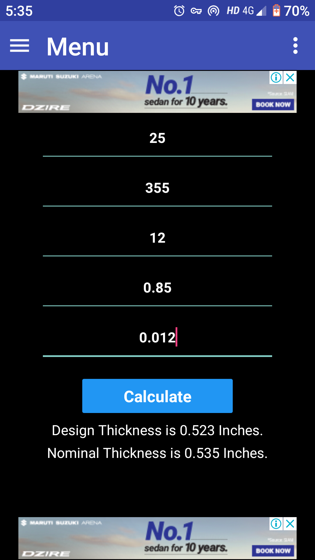 Pressure Vessels Design Thickness - App on Amazon Appstore