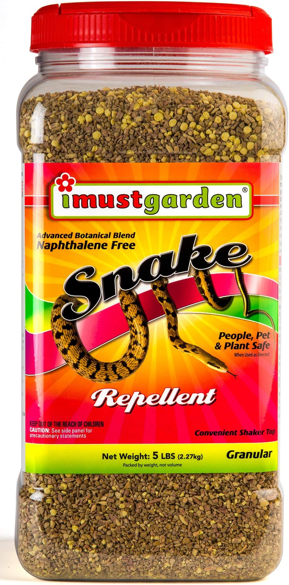 Amazon.com : I Must Garden Snake Repellent: Powerful All-Natural ...