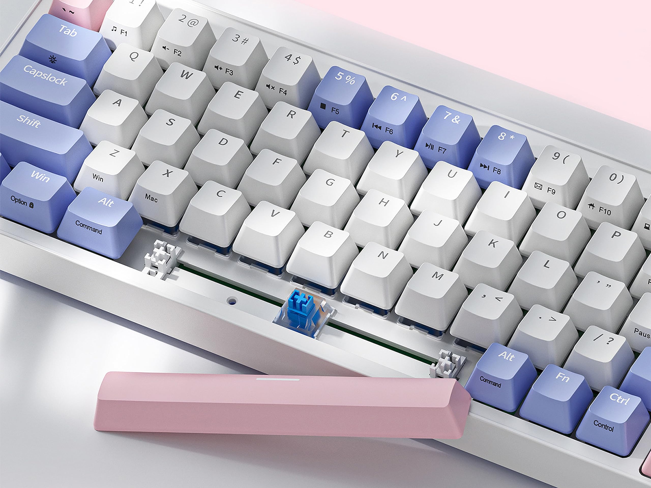 Buy SAMA SM68 Wired Gaming Mechanical Keyboard Type C 2.4G Bluetooth ...