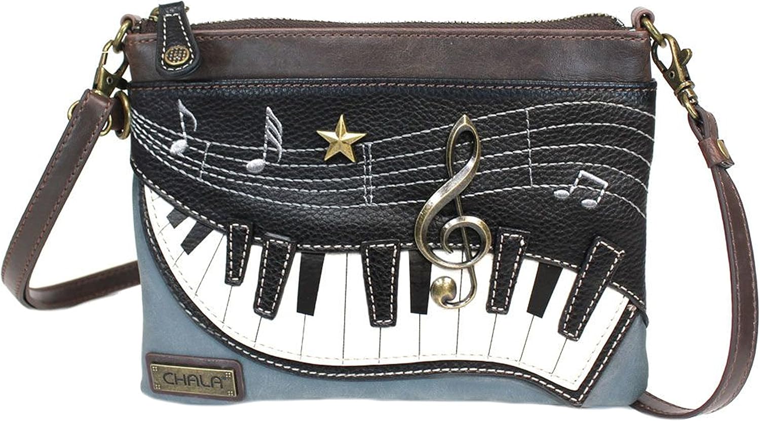 Chala Piano Mini Crossbody Handbag Music Lovers Piano Teachers ...