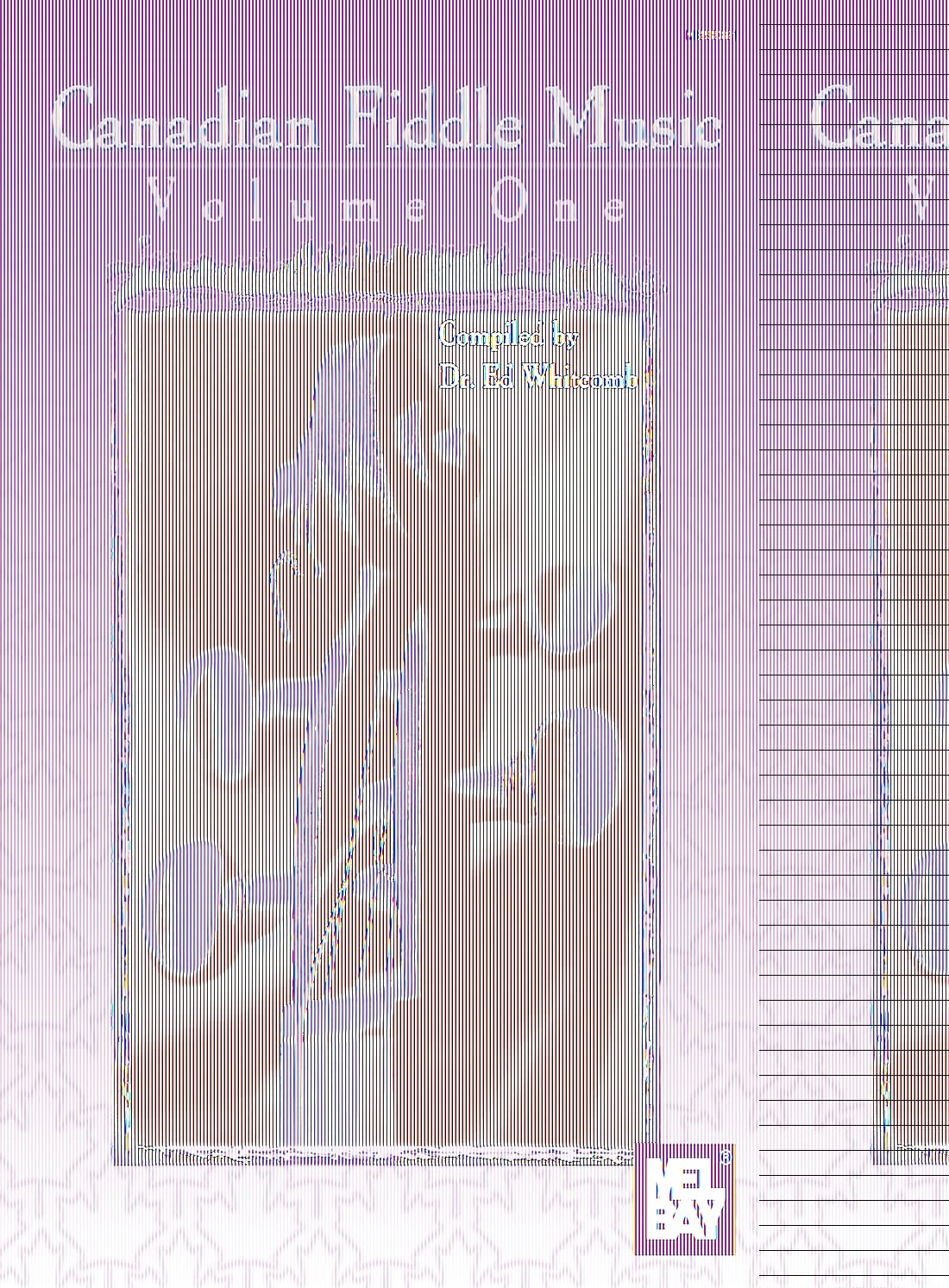 Mel Bay Canadian Fiddle Music, Vol. 1: Whitcomb, Dr. Ed: 9780786638116 ...