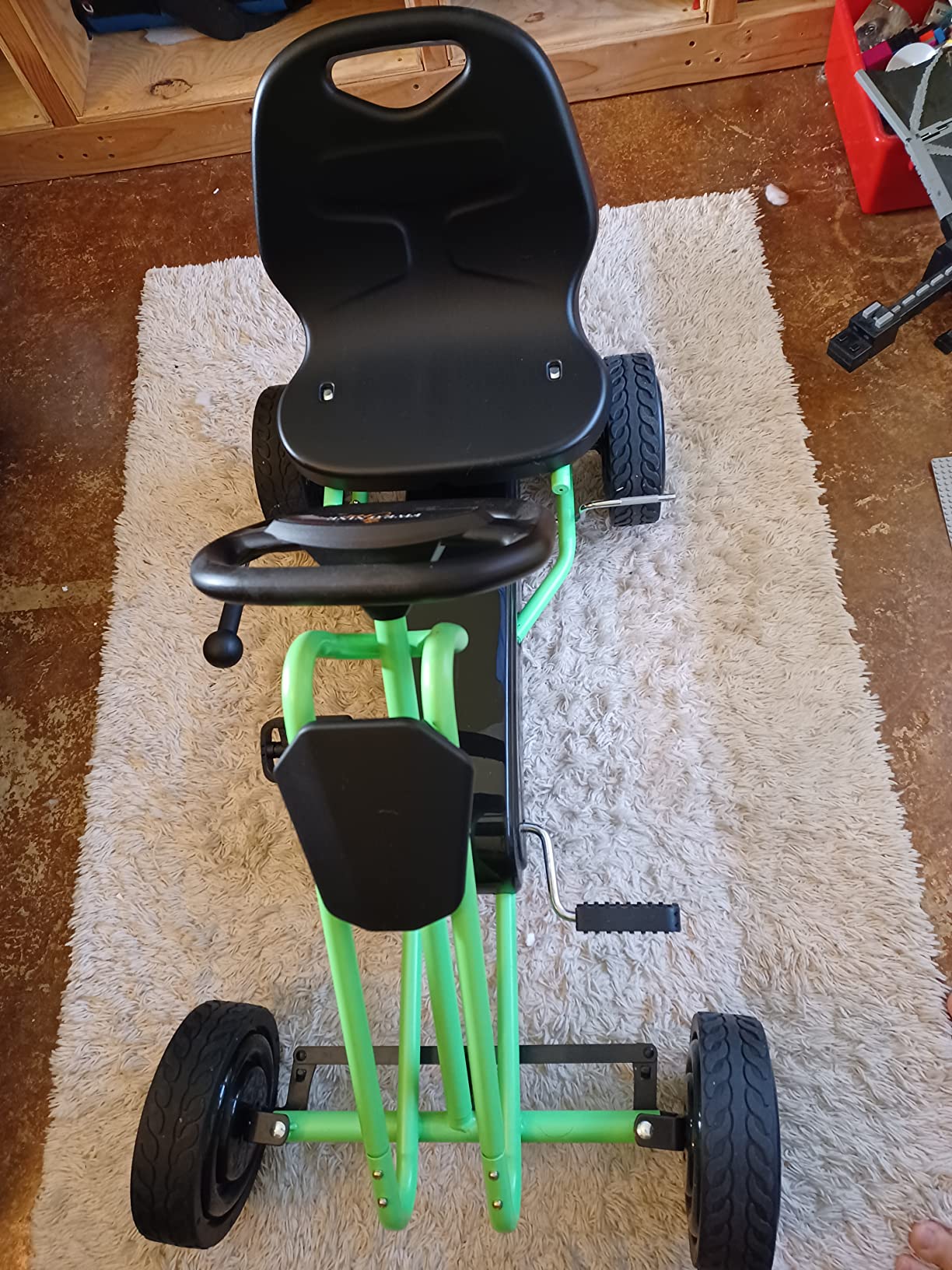 Rocket Pedal Car 509 Crew Rocket Pedal Go Kart - Green Ride-On Toy For ...