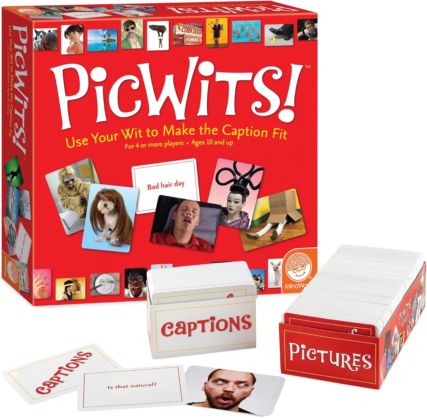 Amazon.com: MindWare PicWits! Board Game : Toys & Games