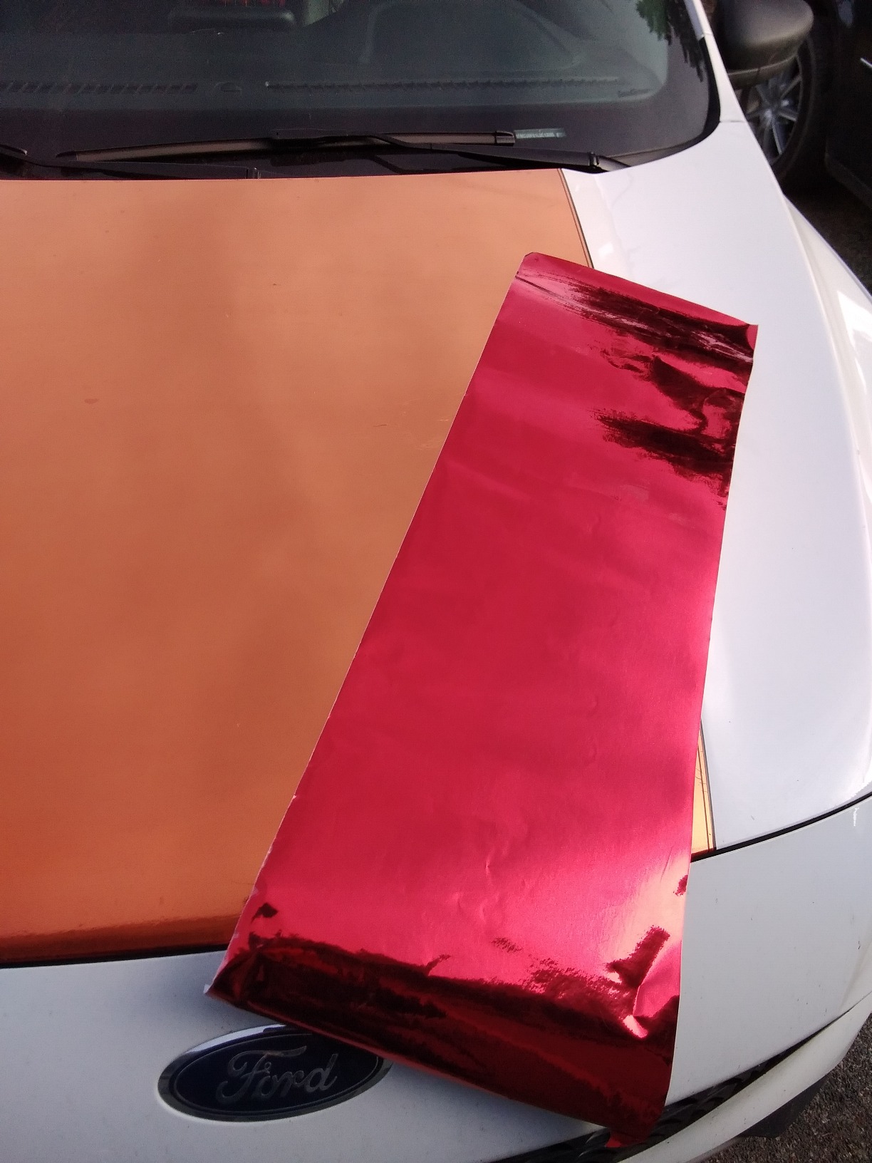 $27/mo - Finance VViViD Red Mirror Chrome Cast Vinyl Wrap (50ft x 5ft ...