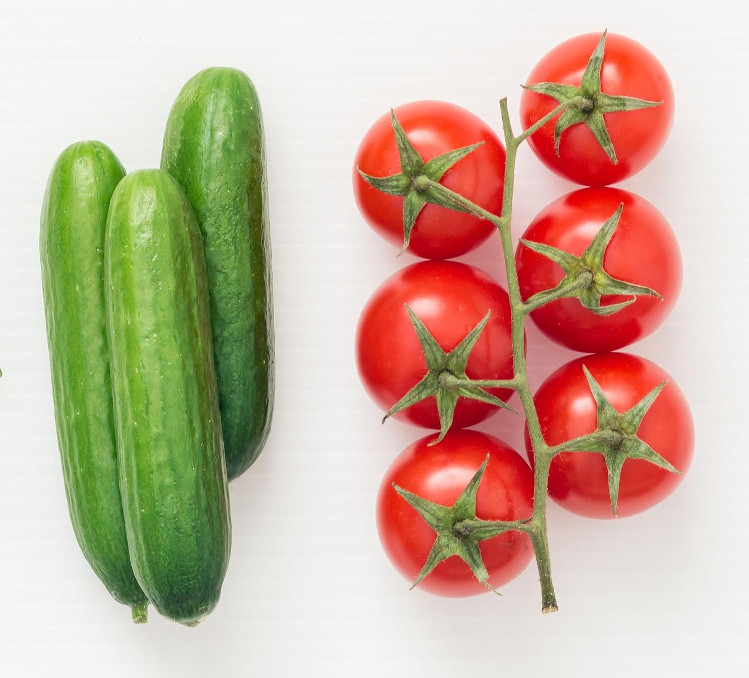 Fresh Vegetables Pack - Cucumbers and Cherry Tomatoes - 1kg Pack ...