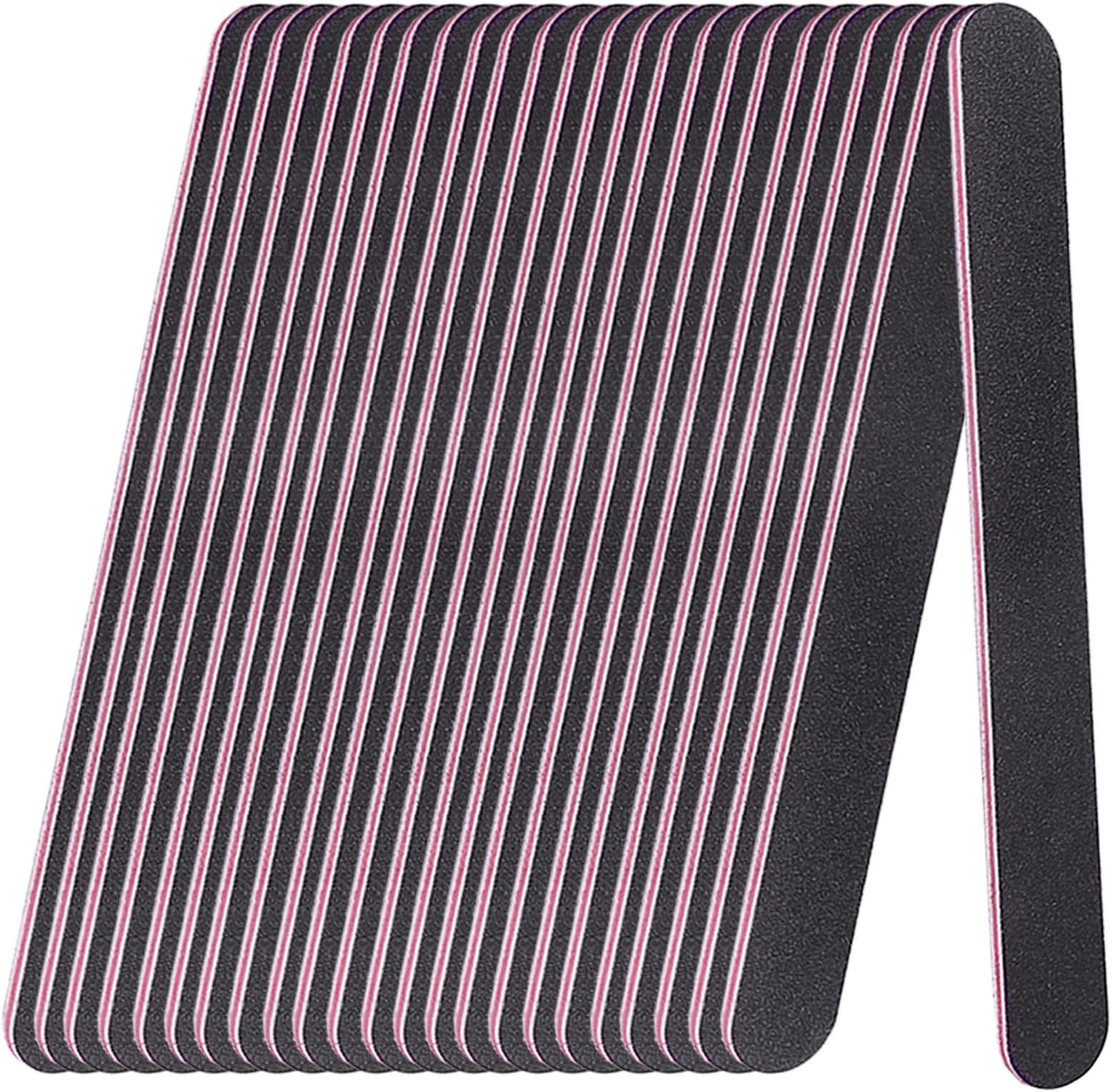 Amazon.com : Nail Files (24 Pack), Professional Emery Board 100/180 ...