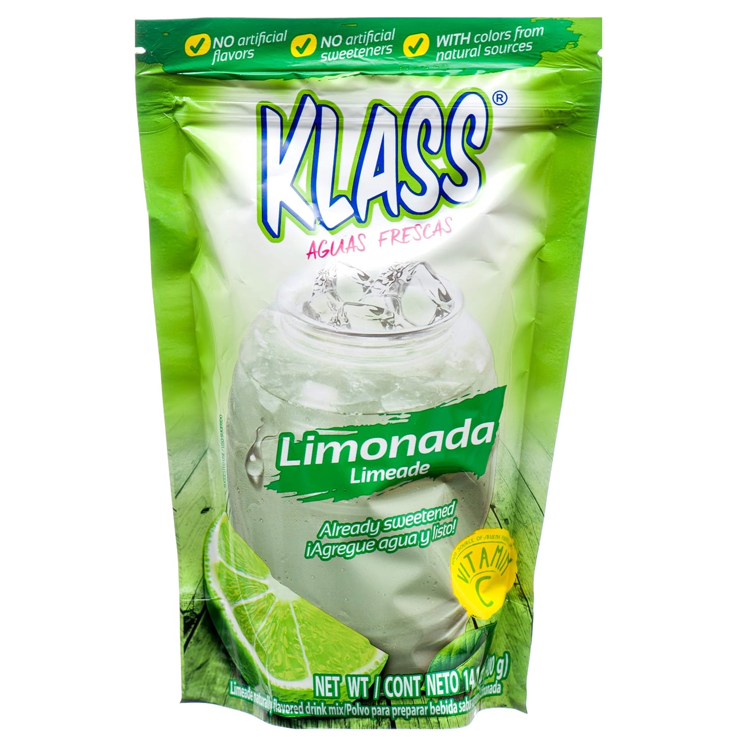 Amazon.com : Klass Listo Limonada Blended Mexican Lime Drink Mix (2 x ...