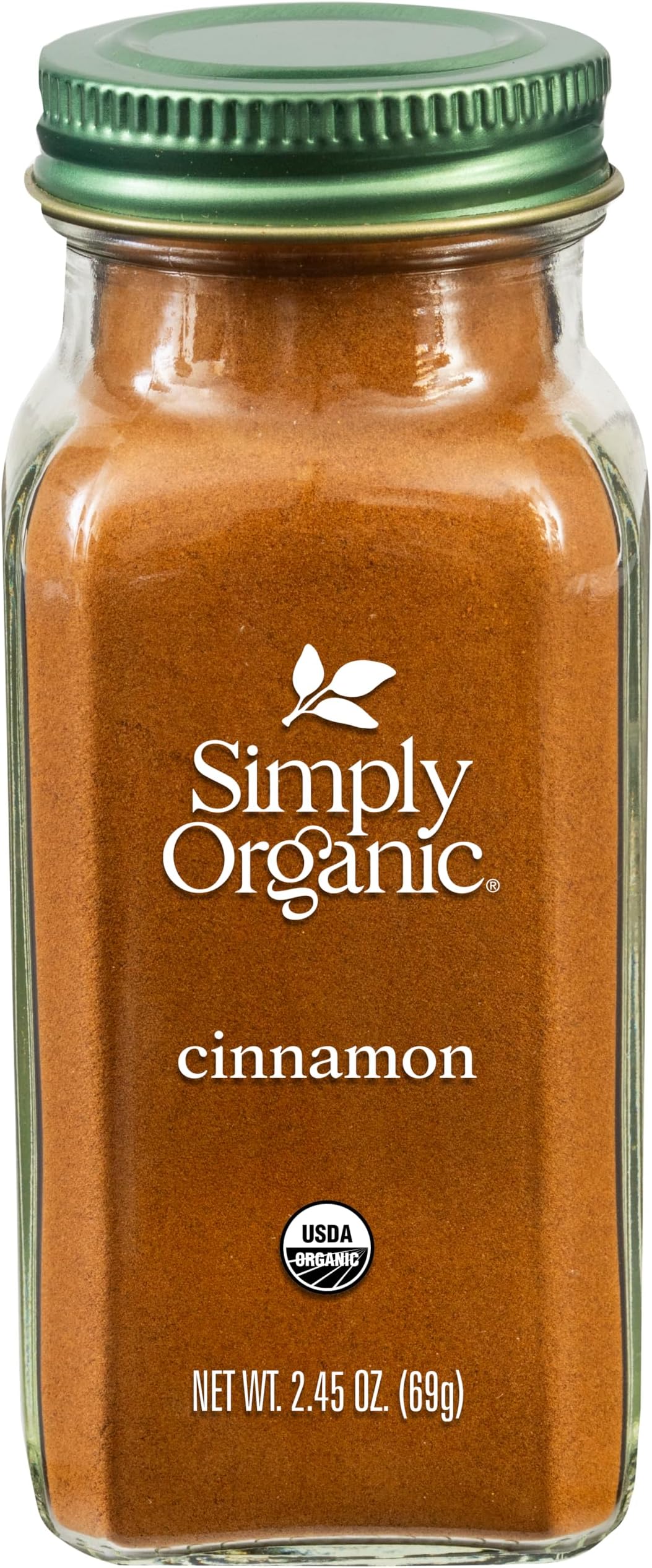Amazon.com : Simply Organic Cinnamon Ground Certified Organic, 2.45 ...