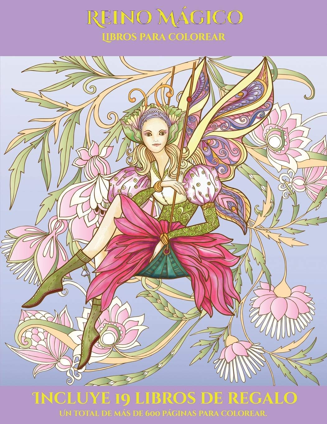 Libros Para Colorear Reino M Gico Este Libro Contiene 40 | Desertcart INDIA