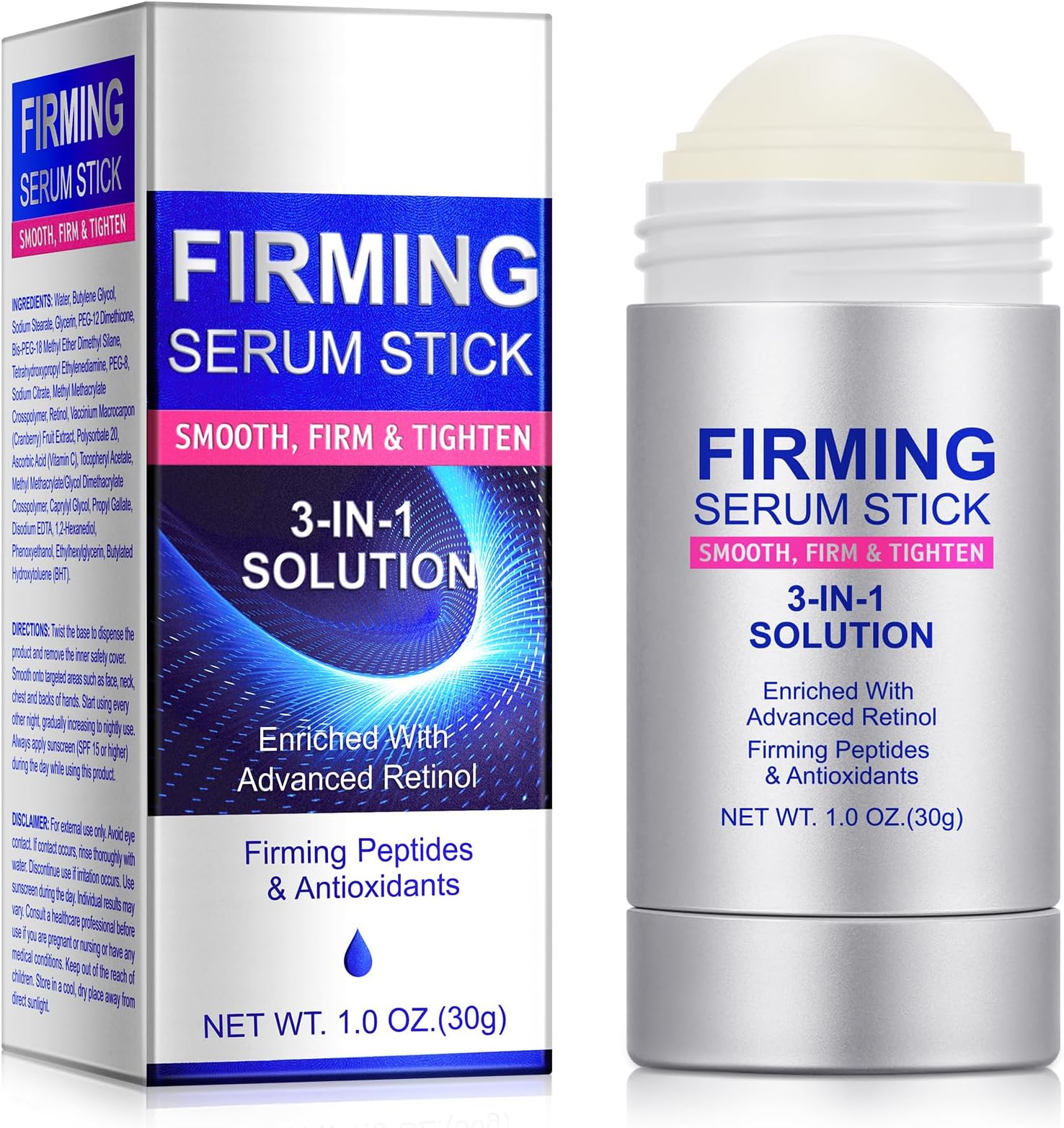 Amazon.com: RoC Derm Correxion Advanced Retinol Firming Serum Stick with Antioxidants to Visibly ...