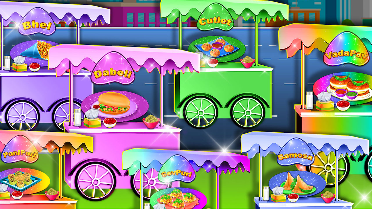 Famous Indian Street Food Cooking Game - App on Amazon Appstore
