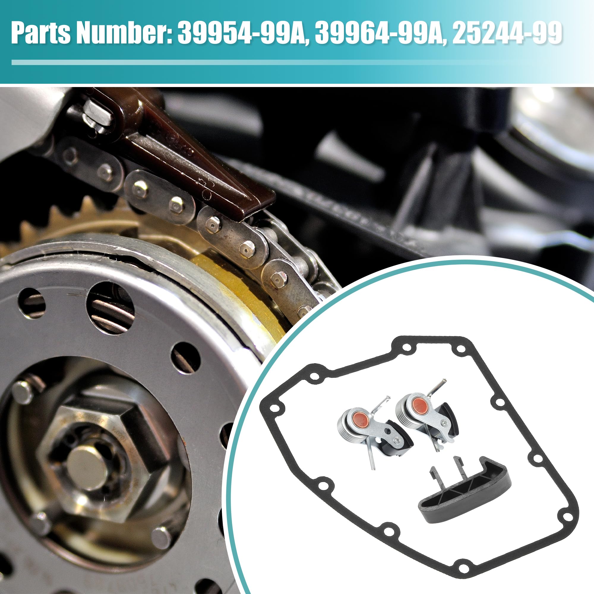 Snapklik.com : X AUTOHAUX Inner Outer Twin Cam Chain Tensioner
