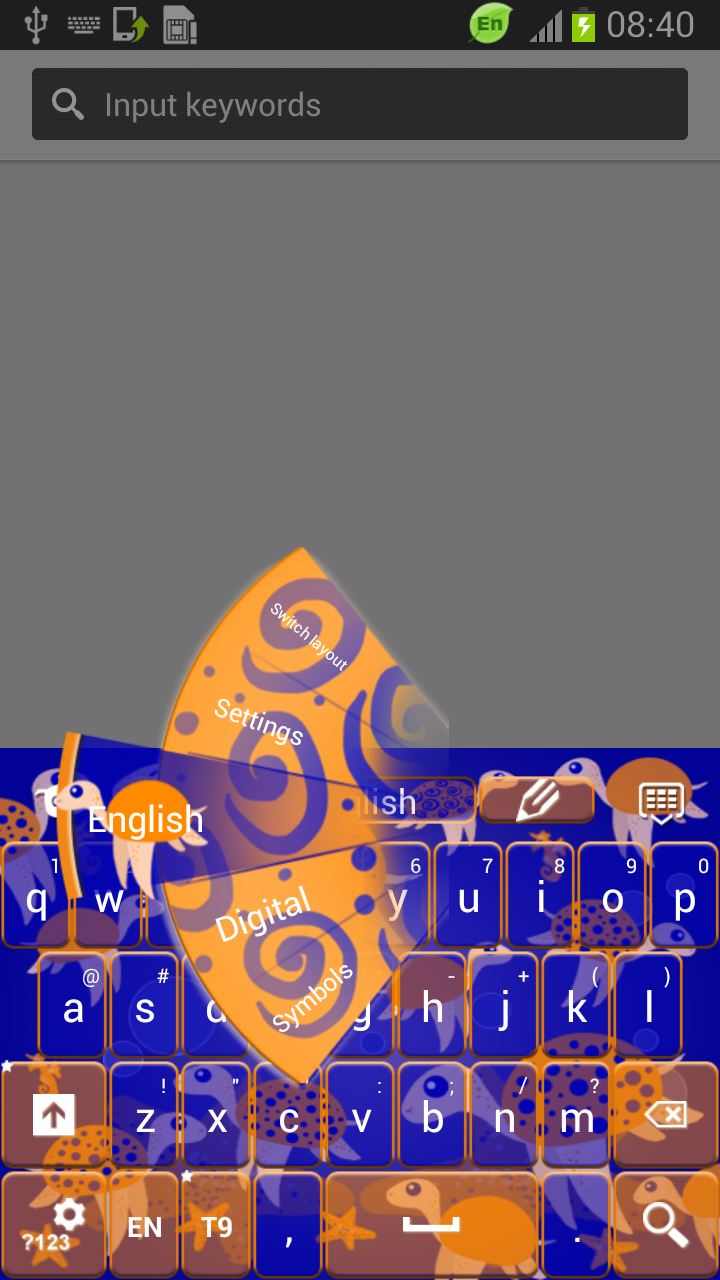 Cute Turtle Keyboard - Application sur Amazon Appstore