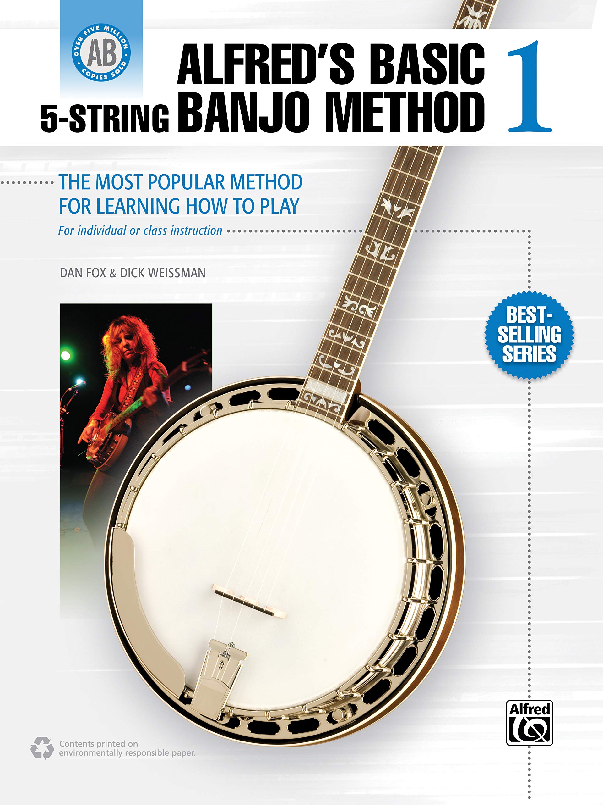 Buy Alfred's Basic 5-String Banjo Method: The Most Popular Method for Learning How to Play ...