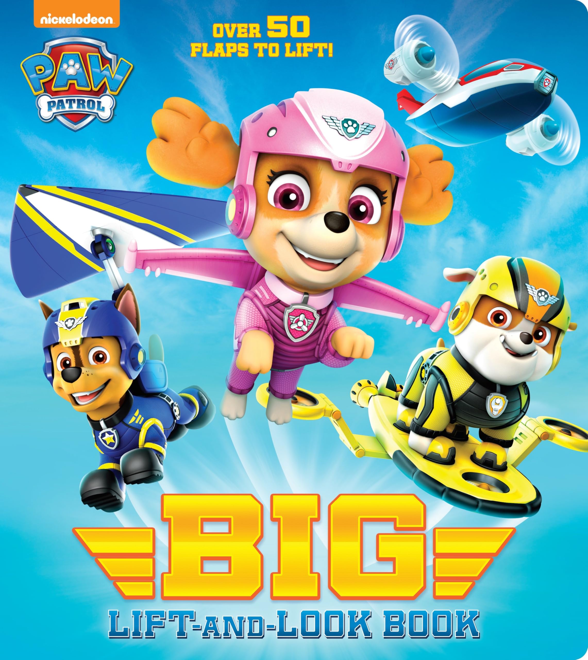 PAW Patrol Big Lift-and-Look Board Book (PAW Patrol): Random House ...