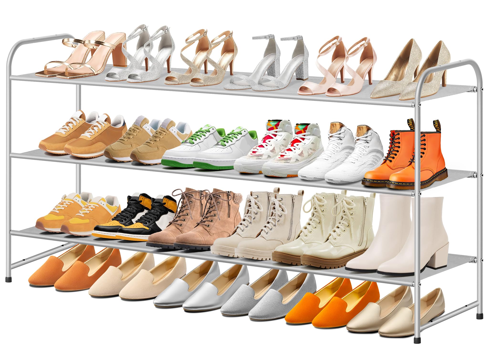 Snapklik.com : SLEEPING LAMB 3-Tier Long Shoe Rack Organizer For Closet ...