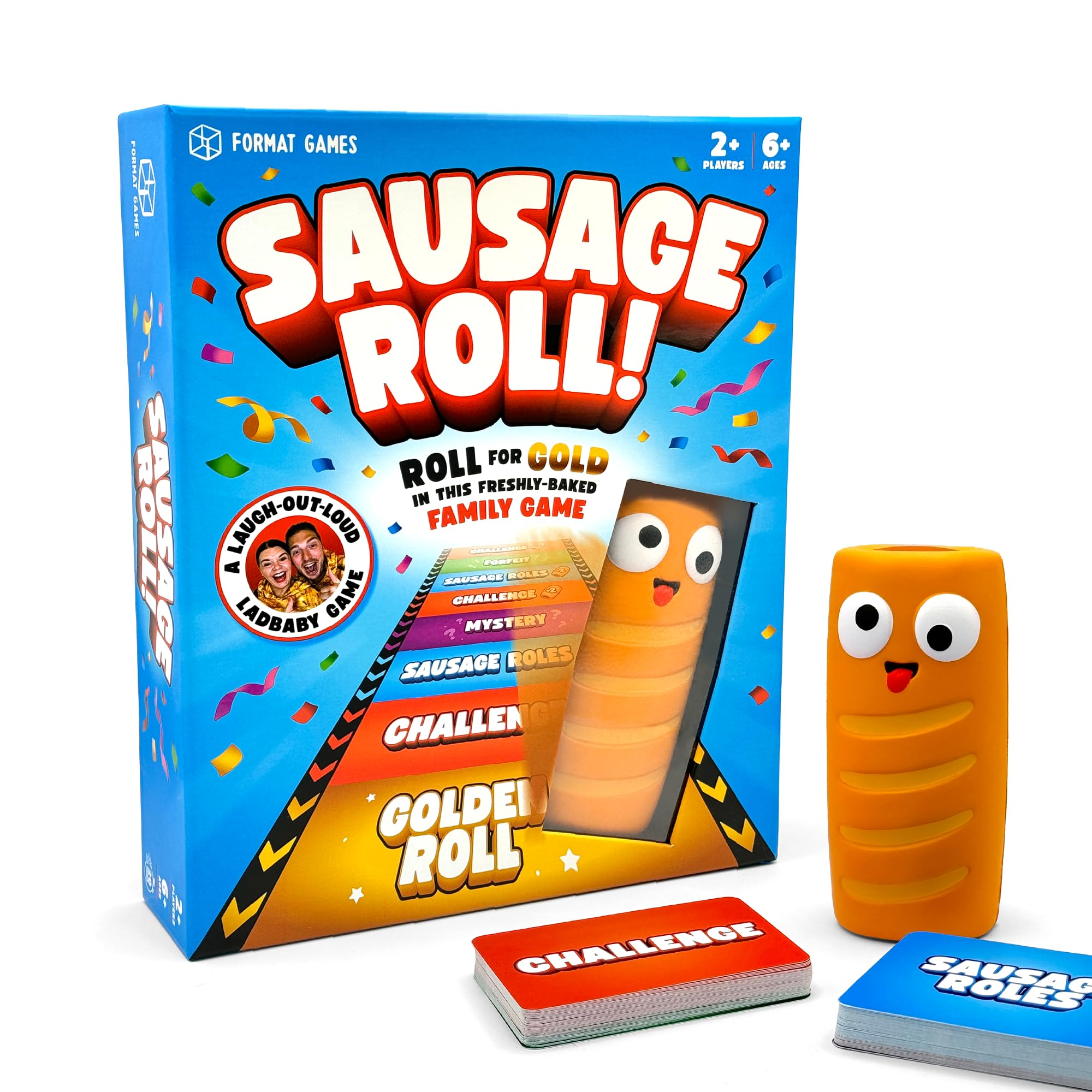 Sausage Roll Board Game | The Ultimate Challenge Game For Kids Teens ...