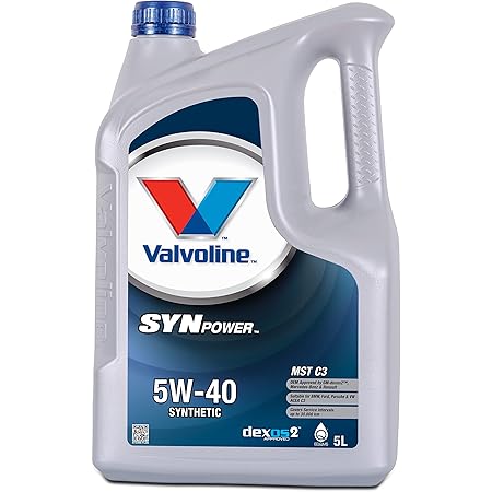 Valvoline SynPower MST C3 5W-40, 5L : Amazon.de: Auto & Motorrad