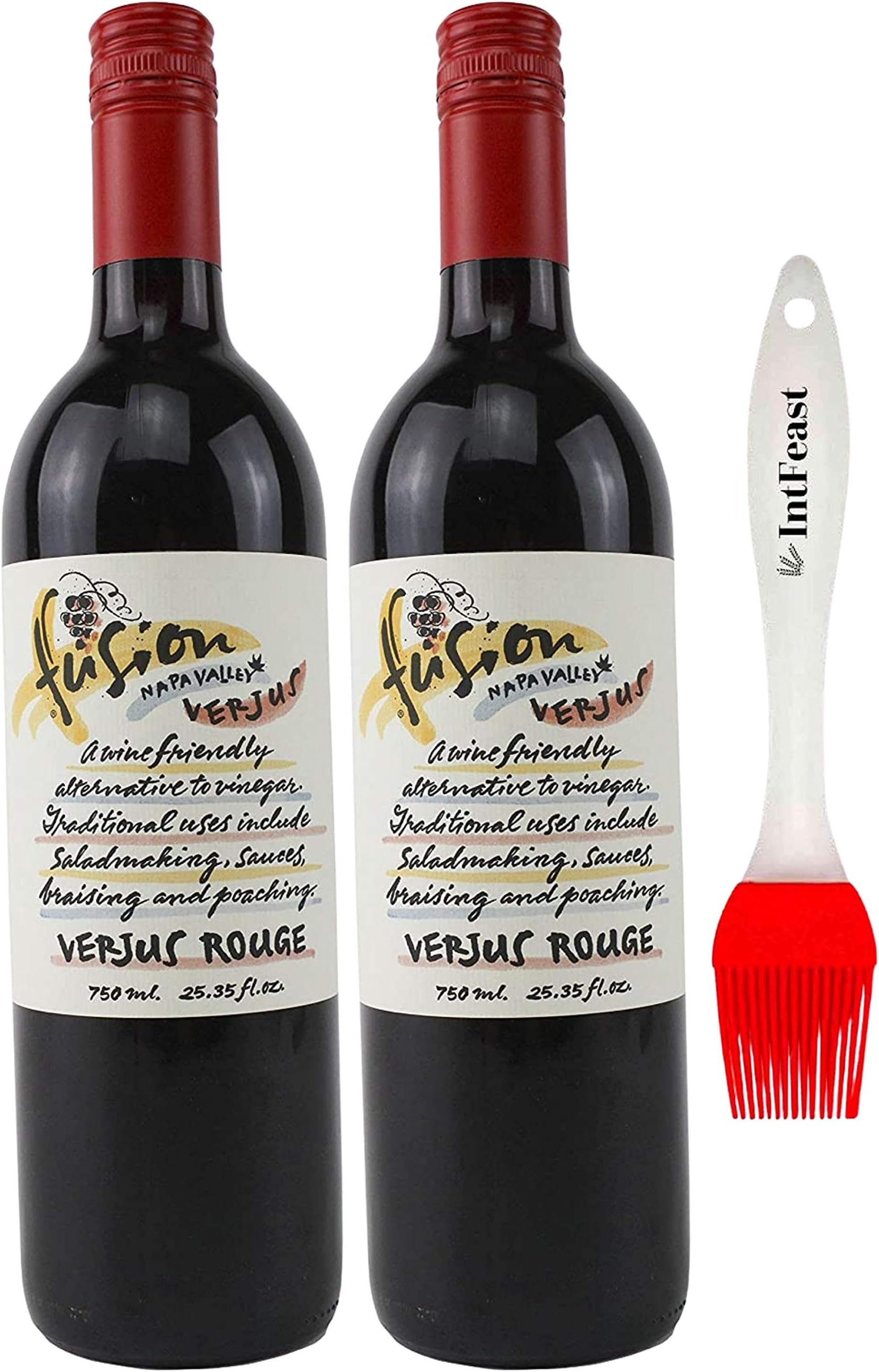 Amazon.com: Fusion Napa Valley Verjus Blanc: Juice of Unripe Grapes, 25 ...