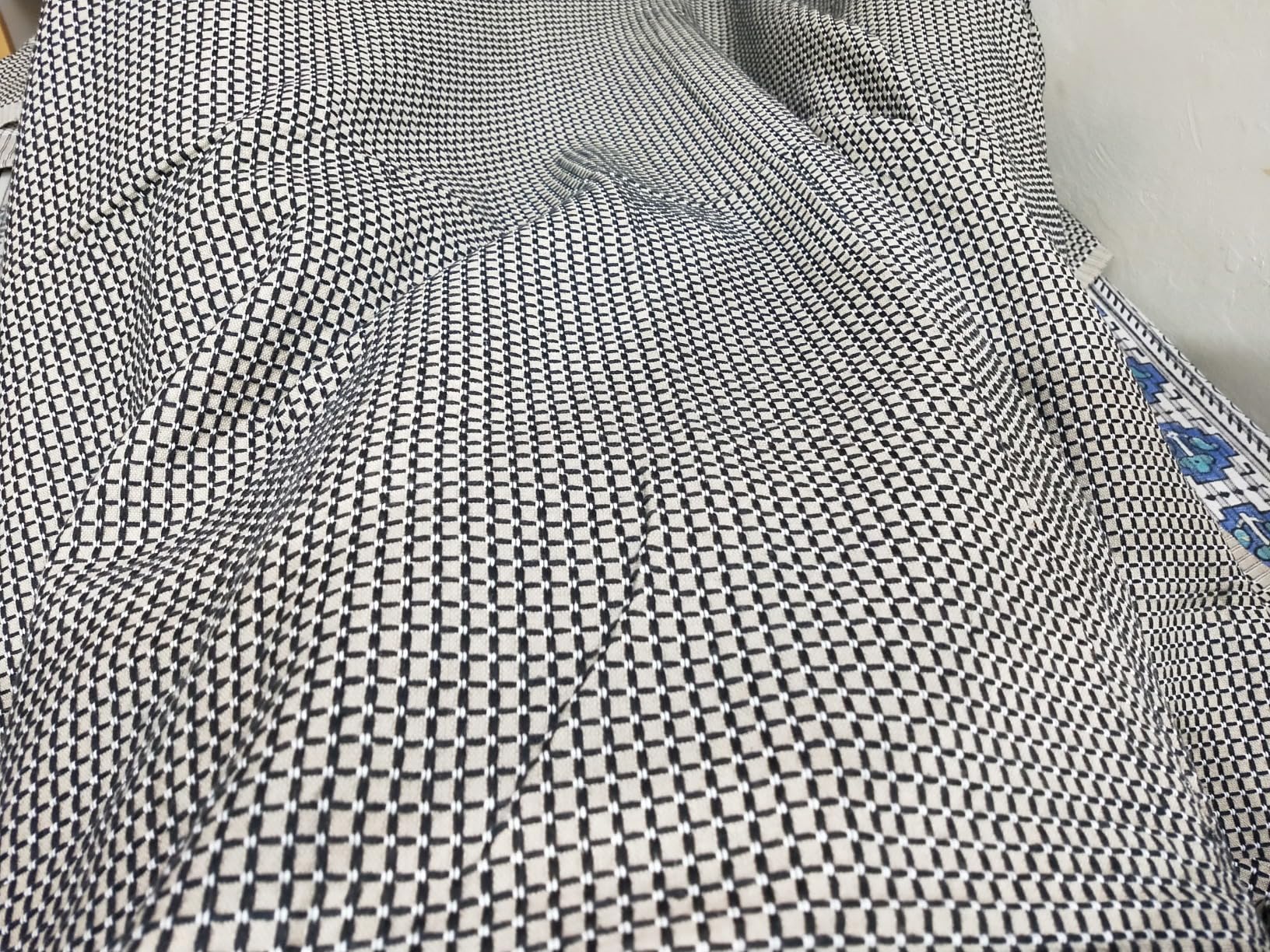 Buy THARUNSHA ELITE Single Size Cotton Blanket/Solapur Chaddar/Cotton ...