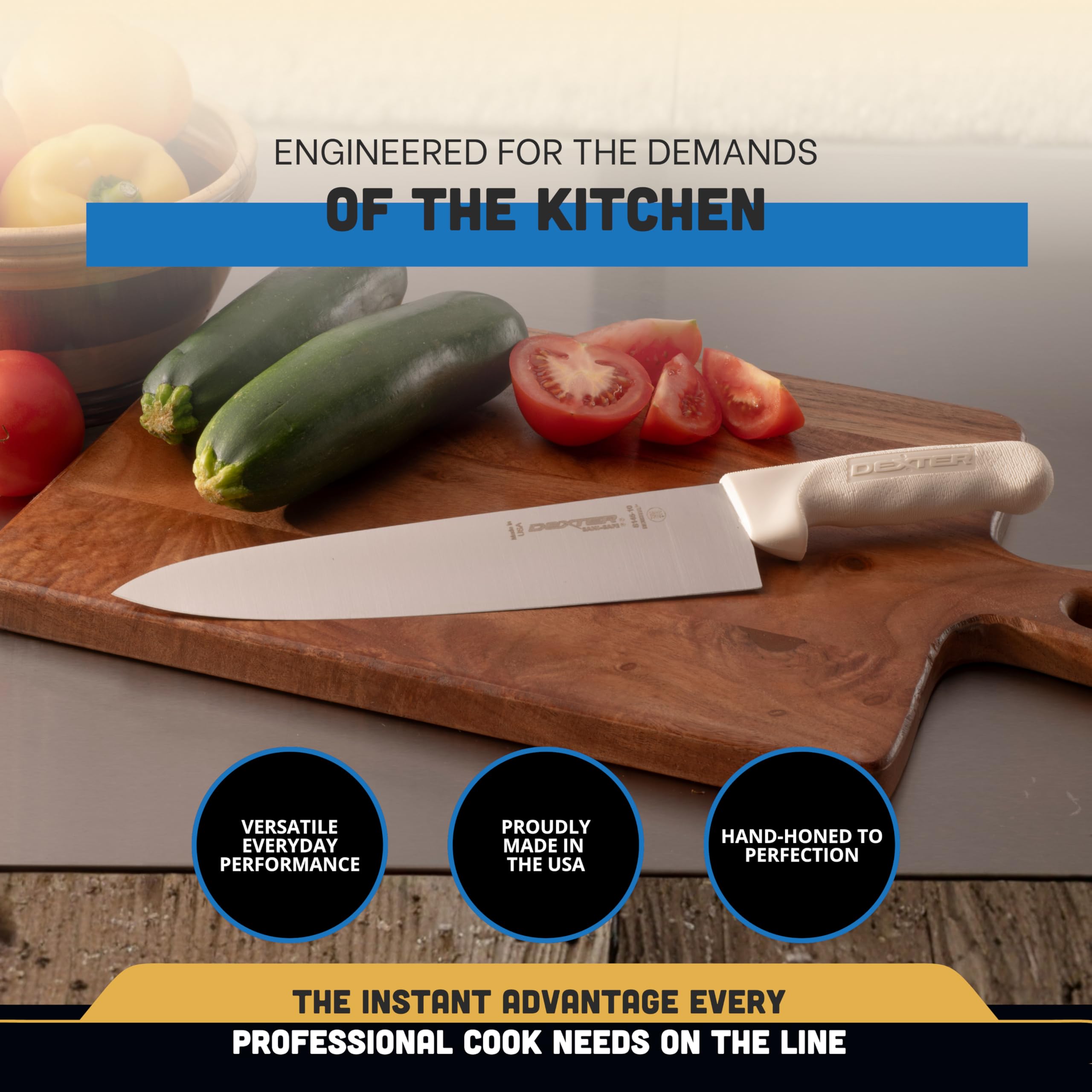 Snapklik.com : S145-10PCP 10-Inch Chefs Knife, Sani-Safe Series ...