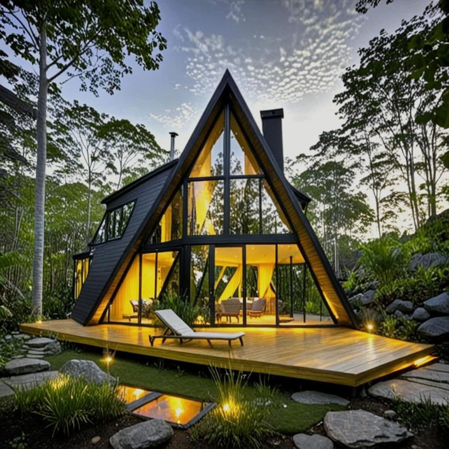 A-Type Frame Small Prefab Tiny Triangle House Nepal | Ubuy