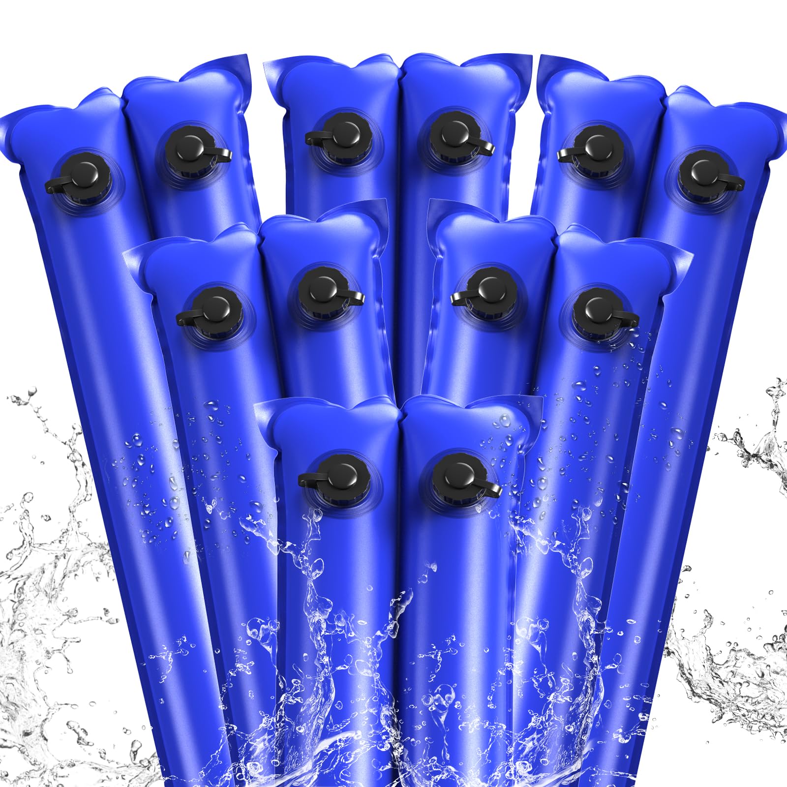 Amazon.com: Keten 10Ft Dual Tubes Pool Water Bags (6 Pack), Heavy Duty ...