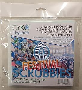 CYKO Outdoor Cleaning Wipes with Soap x 12 - Festival Cleaning ...