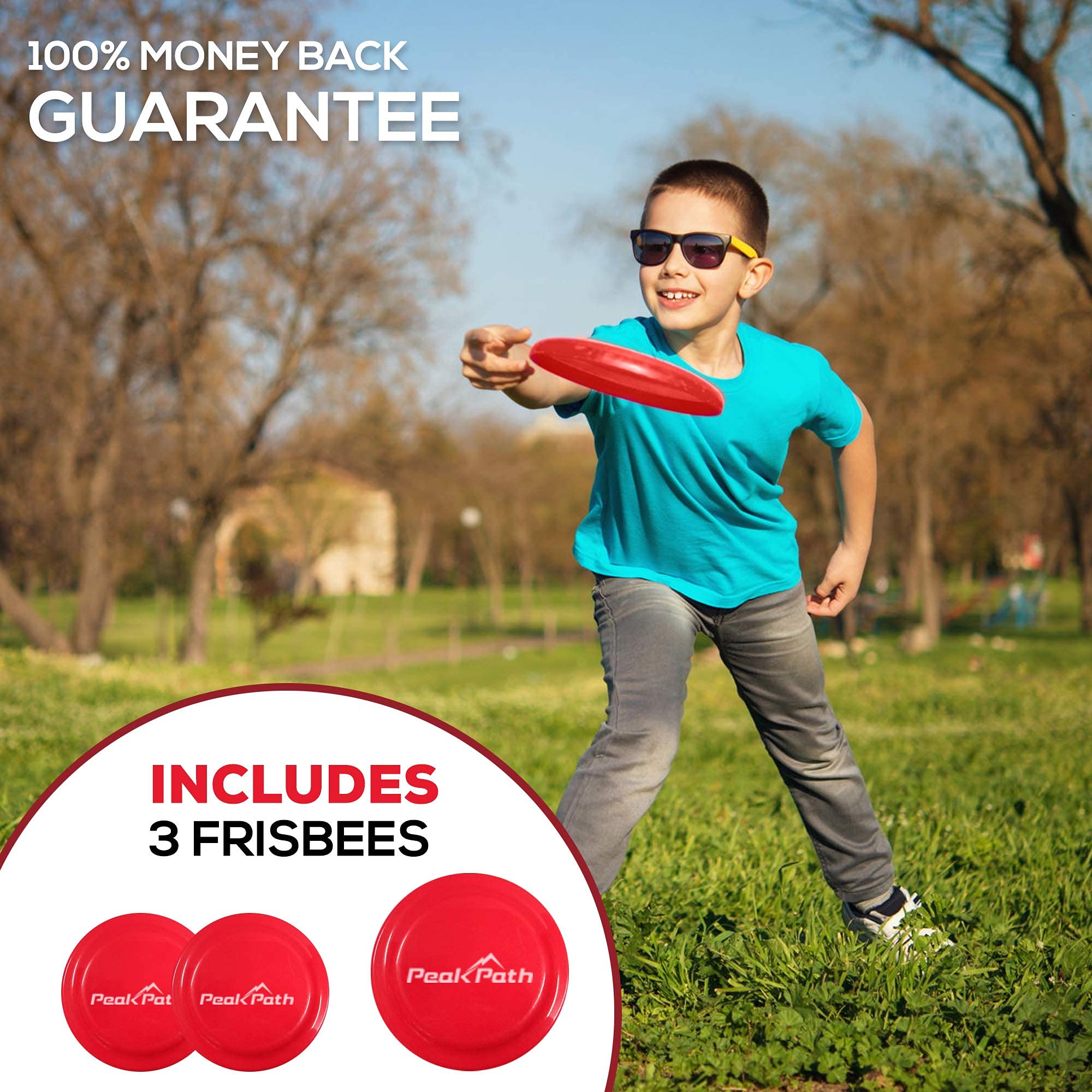 Buy The Ultimate Frisby 3 in 1 Outdoor Sports Game Set - Perfect for ...