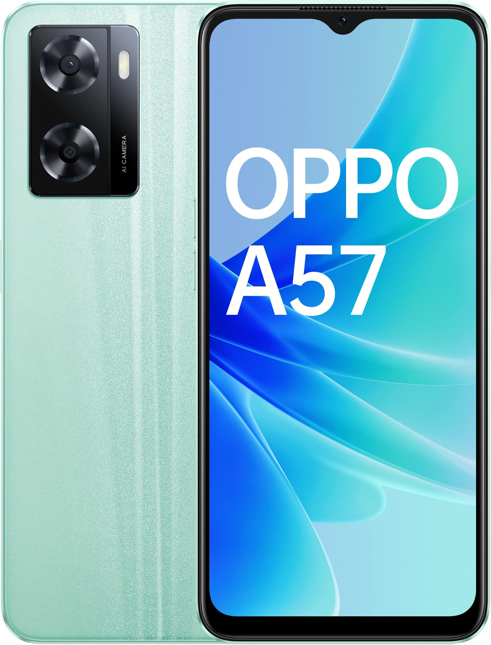 (Refurbished) Oppo A57 (Glowing Black,4GB RAM, 64GB Storage) Without ...