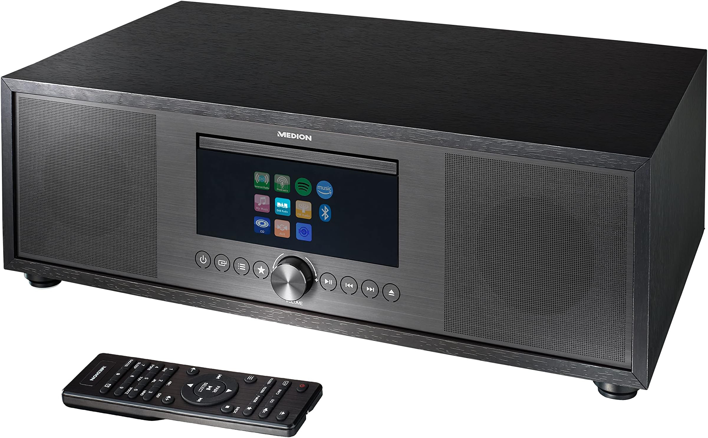 MEDION P66400 Système Audio 2.1 All in One avec subwoofer (Dab+, CD ...