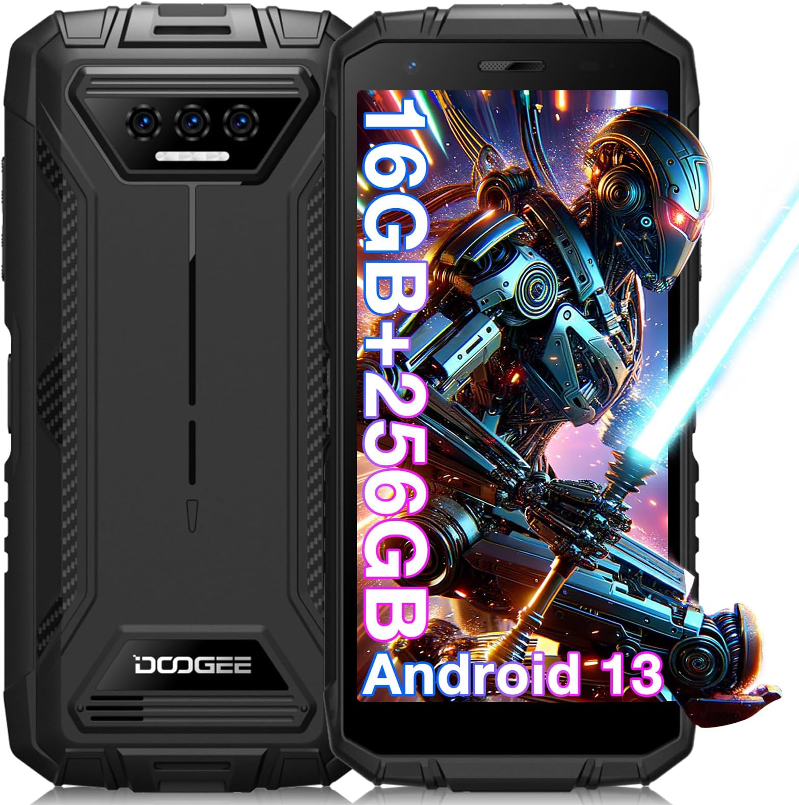 Amazon.com: DOOGEE S41 MAX Rugged Smartphone 2024, 16GB + 256GB/SD 1TB ...