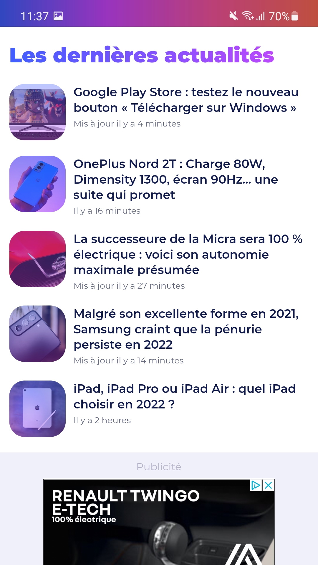 Frandroid - App on Amazon Appstore