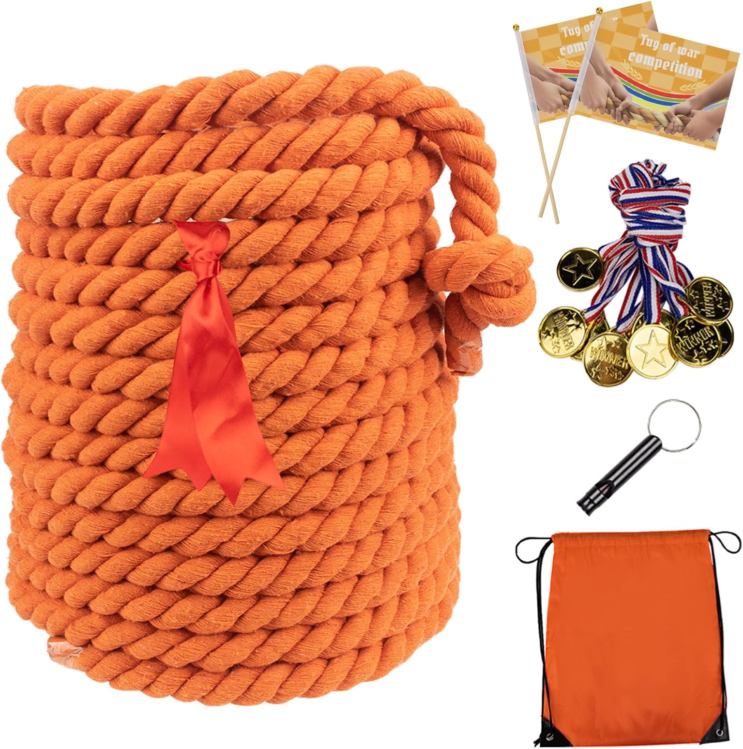 Amazon.com: 40FT Tug of War Rope,Tug a War Rope,Tug of War Rope Adult ...