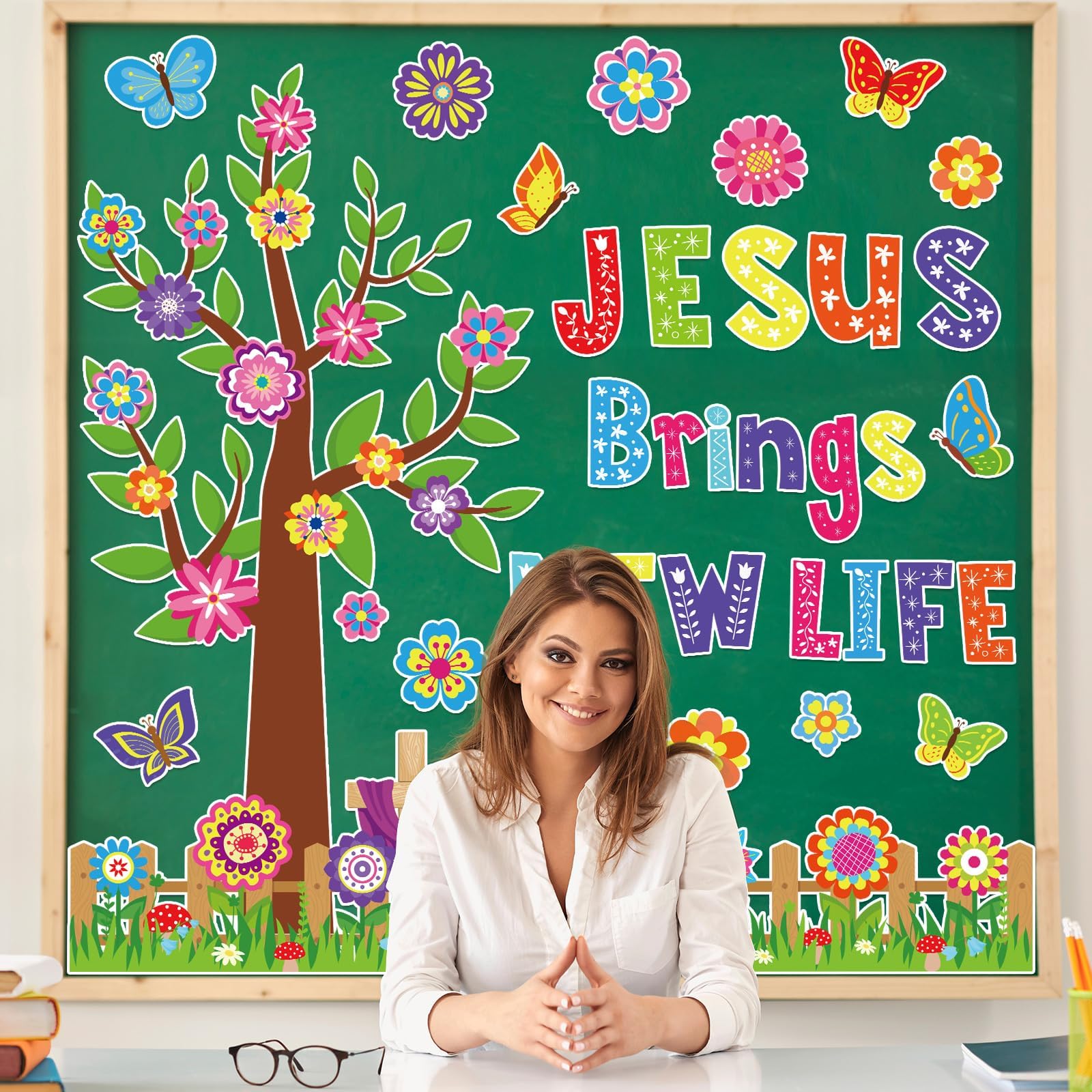 Church Bulletin Boards For Spring Summer 7 Spring Christian Bulletin