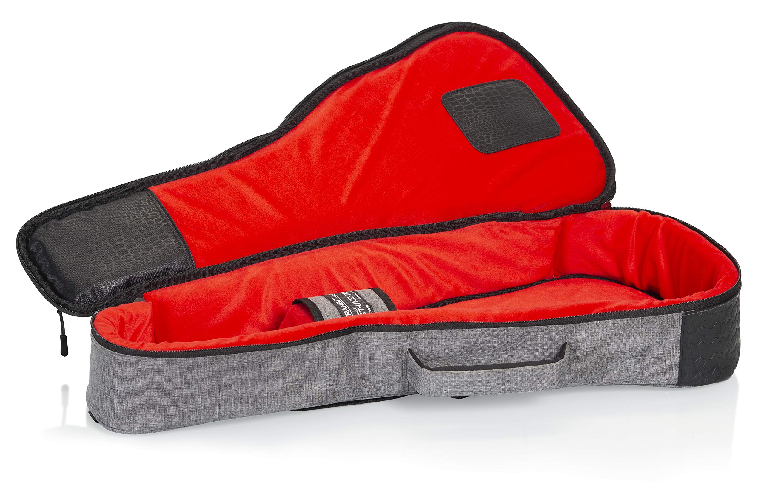Snapklik.com : Gator Cases Transit Series Tenor Ukulele Gig Bag; Grey ...