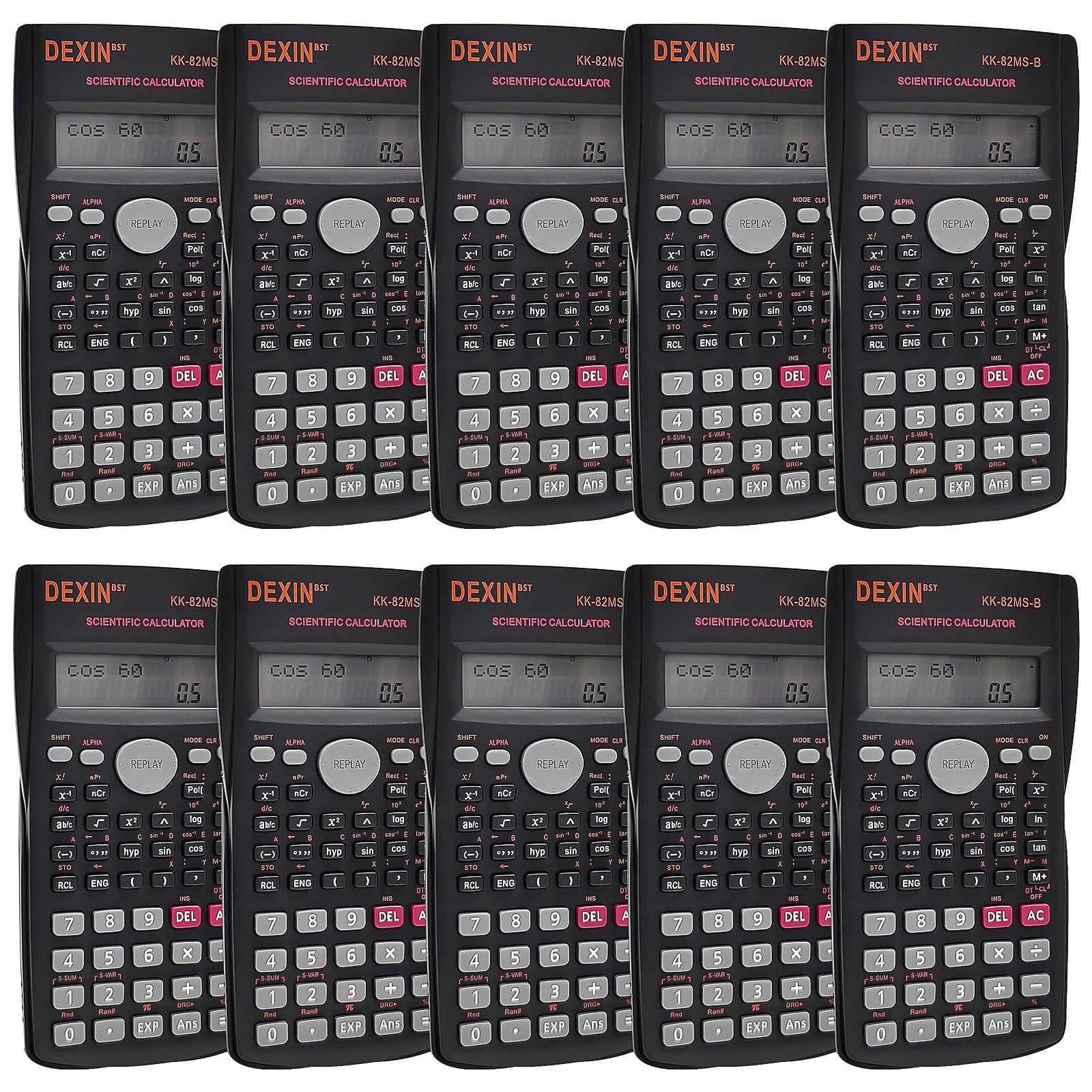 10 Pieces 2 Line Engineering Scientific Calculator Function Calculator ...