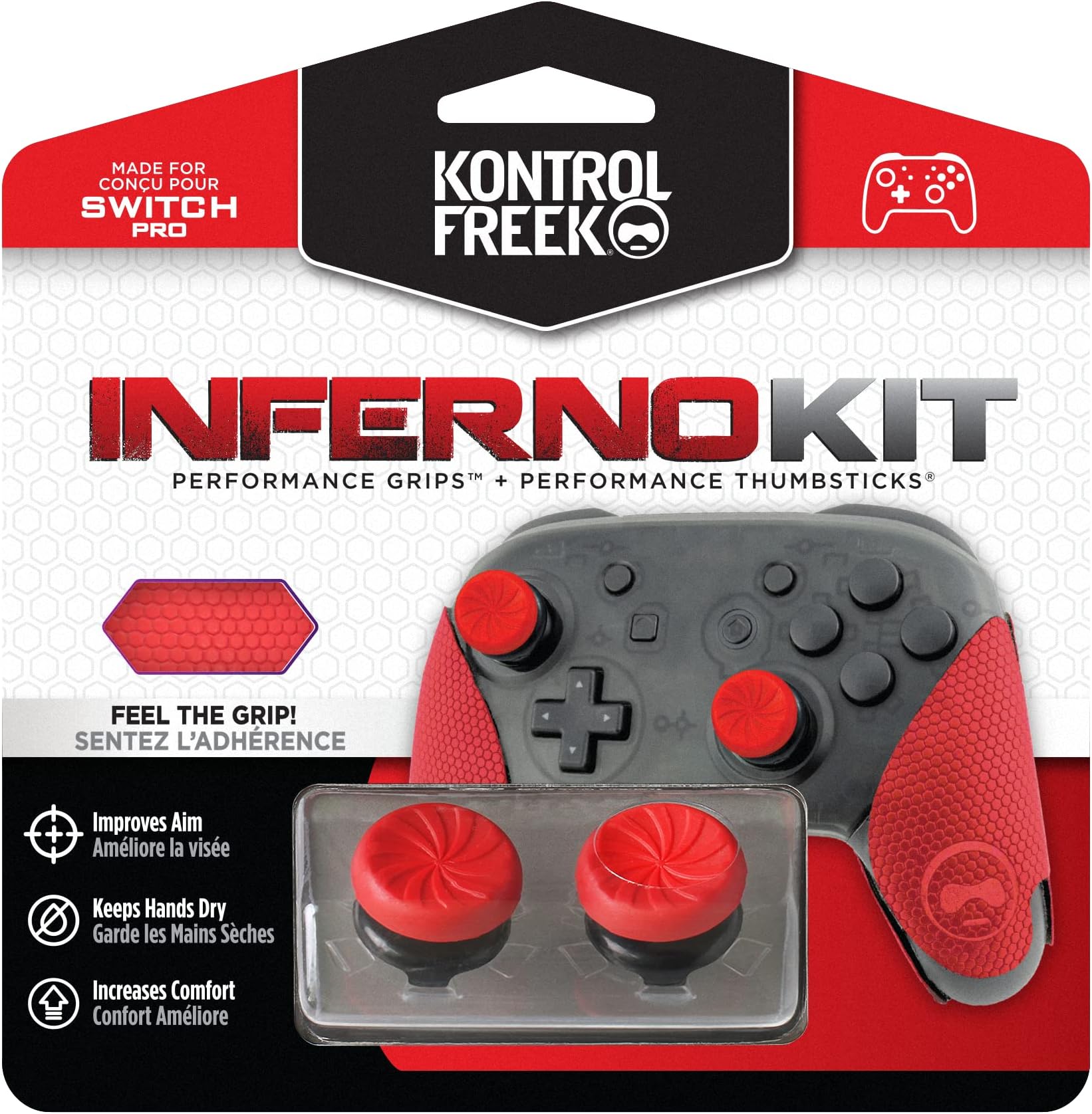Amazon.com: KontrolFreek FPS Freek Inferno Performance Kit for Nintendo ...