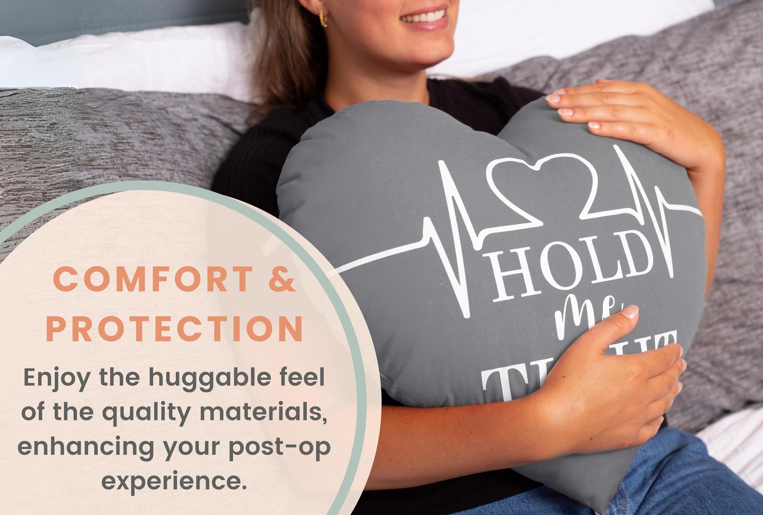 Snapklik.com : Heart Pillow For After Heart Surgery Cough Pillow ...