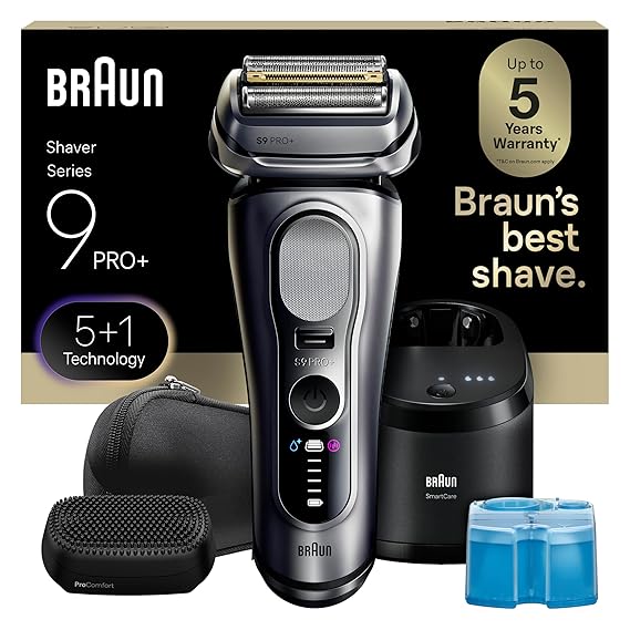 Amazon.com: Braun Series 9 PRO+ Electric Shaver, Wet & Dry Razor, Pro ...