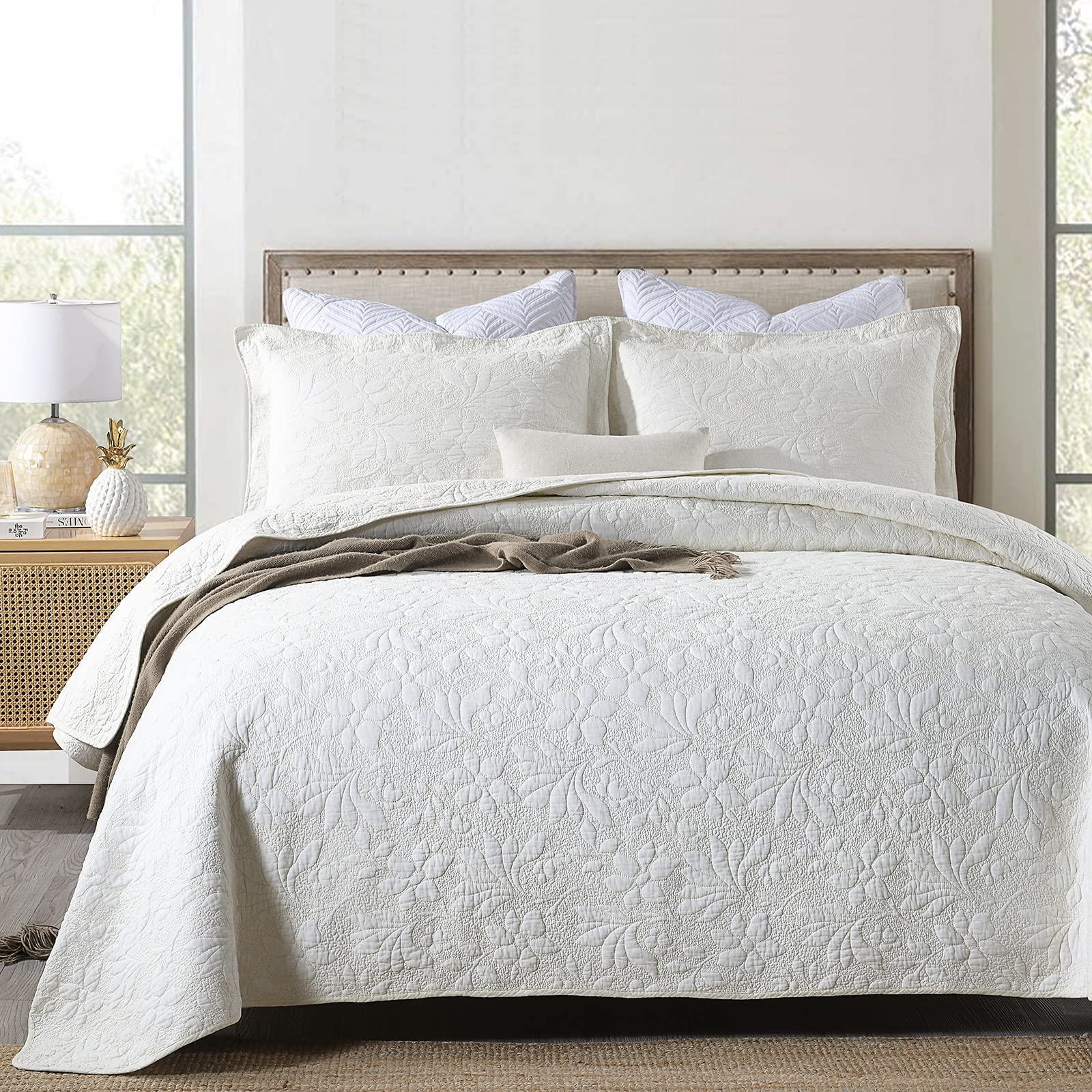 UGG Diana Comforter Set Tufted Textured Bed Blanket With Two Pillow ...
