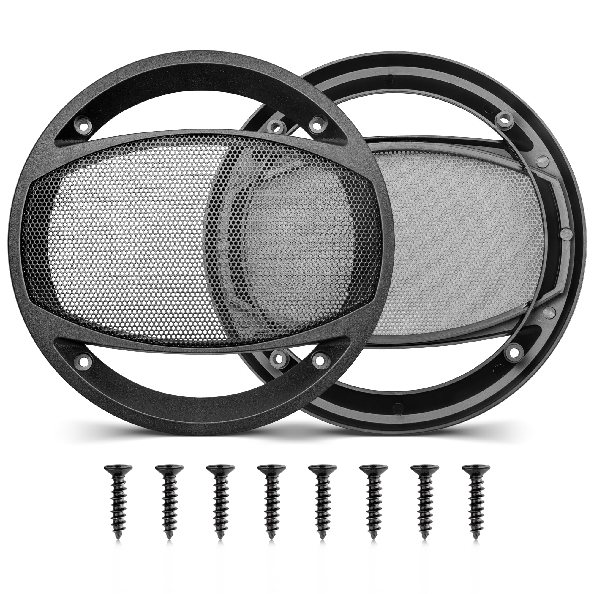 Amazon.com: NuIth 6.5 Inch Car Audio Speaker Hollow Mesh Subwoofer ...