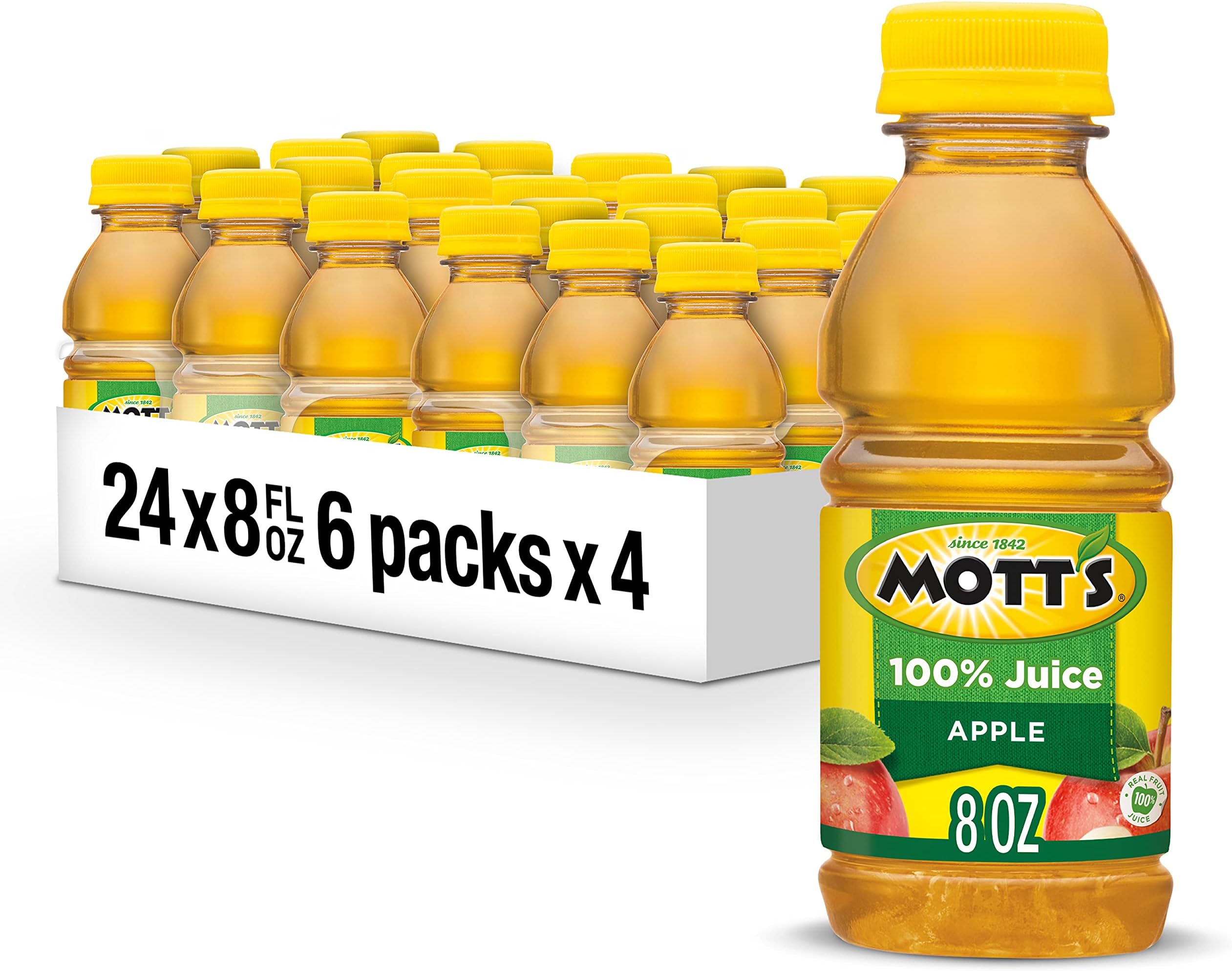 Amazon.com : Mott's 100% Original Apple Juice, 6.75 Fl Oz Boxes, 32 ...