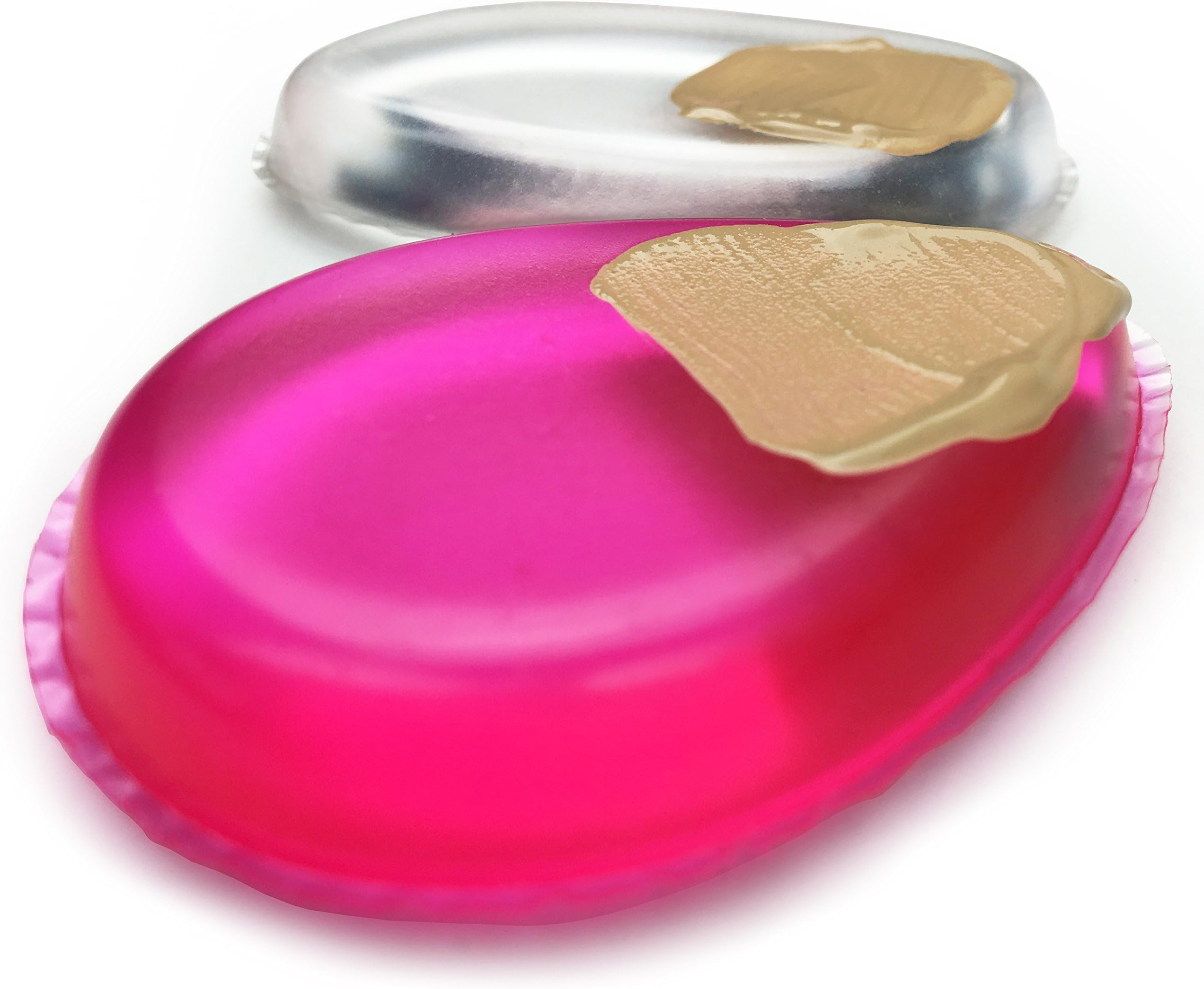 Amazon.com : SHANY Stay Jelly Silicone Sponge Set - Clear & Non ...