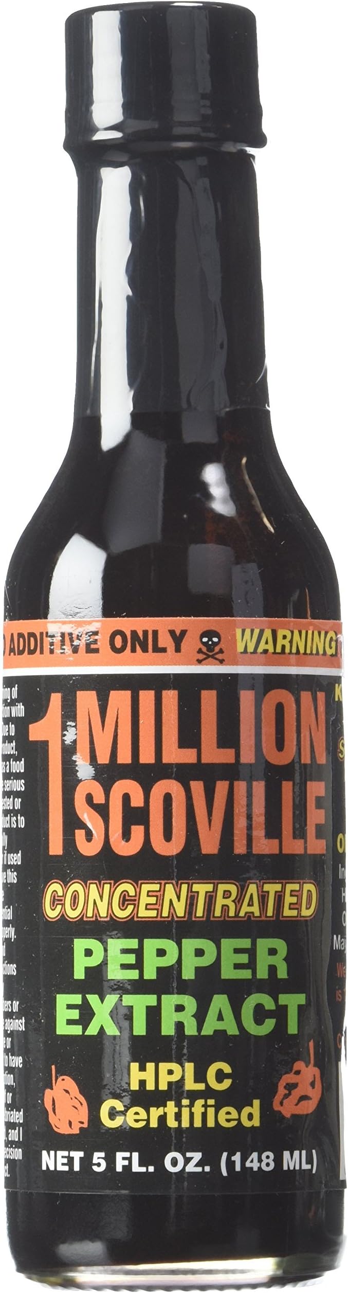 Amazon.com : 1 Million Scoville Pepper Extract Hot Sauce, 5oz : Grocery ...