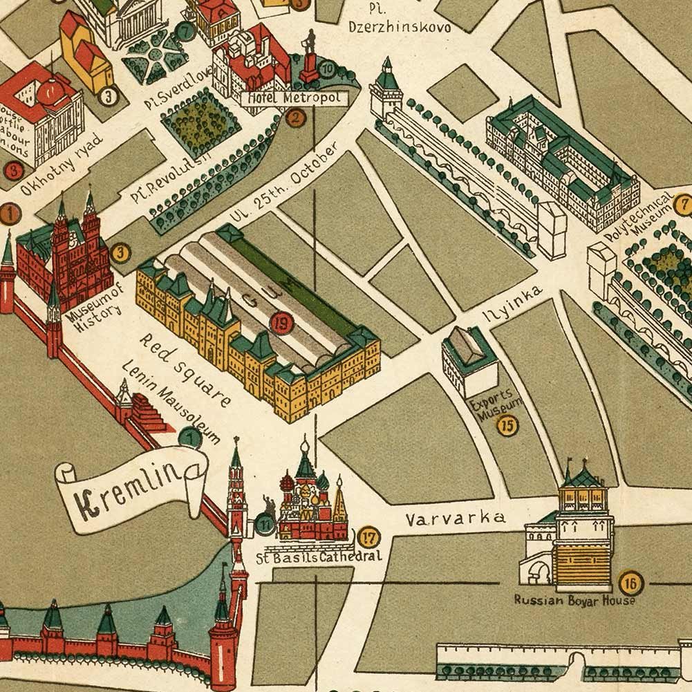 Red Square Russia Map Photos Of Moscow, And My First Impressions